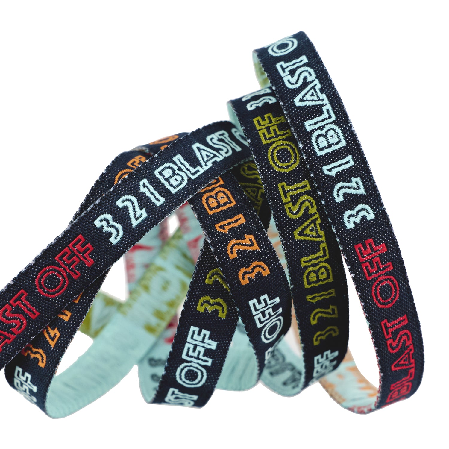 3, 2, 1... Blastoff - 3, 2, 1...Blastoff 3/8" - by Stacy Iest Hsu - On – Renaissance Ribbons