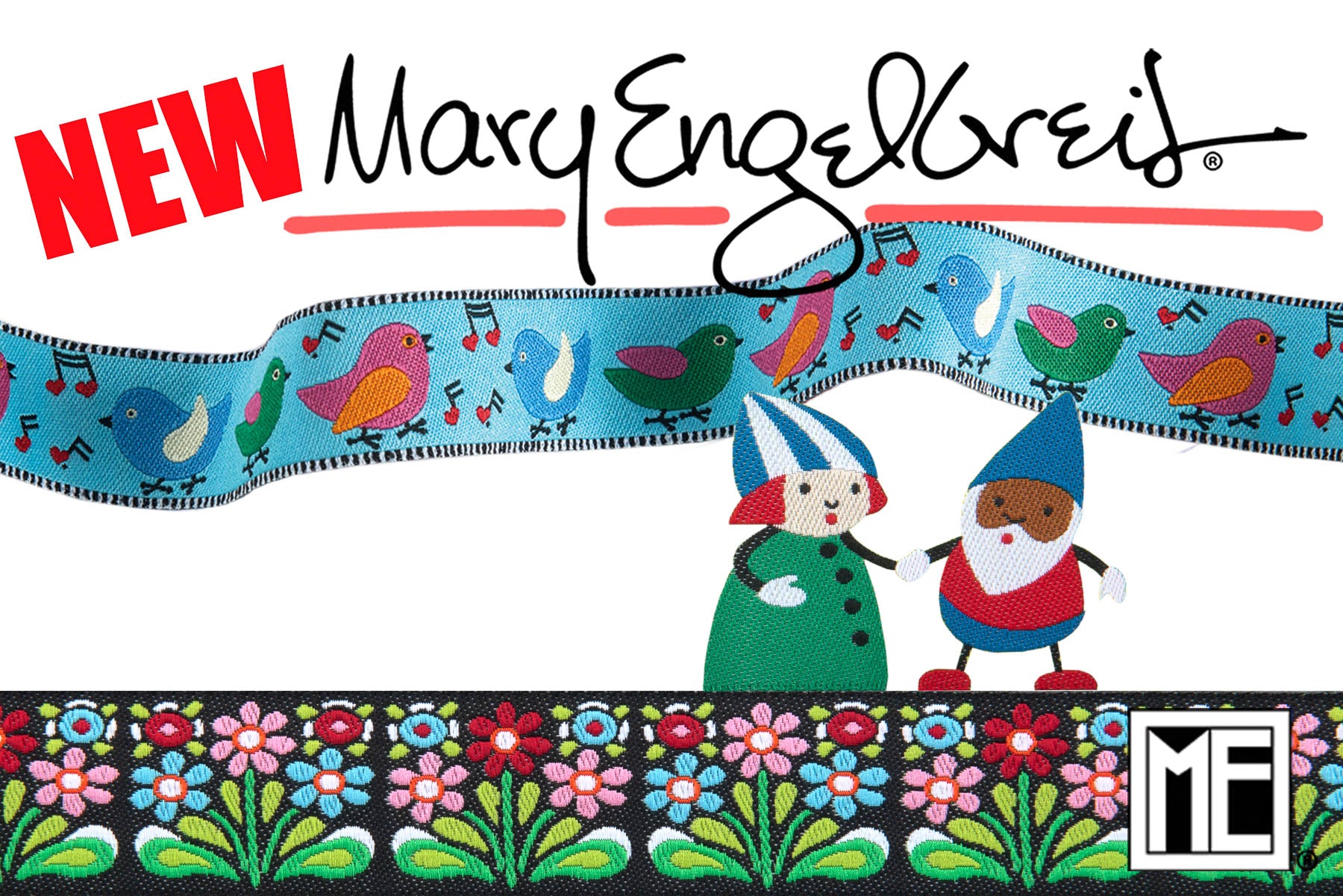 Mary Engelbreit as a Ribbon Designer too! – Renaissance Ribbons