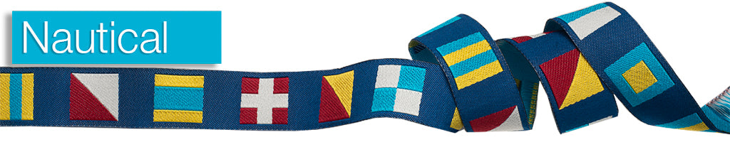 Nautical Wired Ribbon - Renaissance Ribbons – Renaissance Ribbons