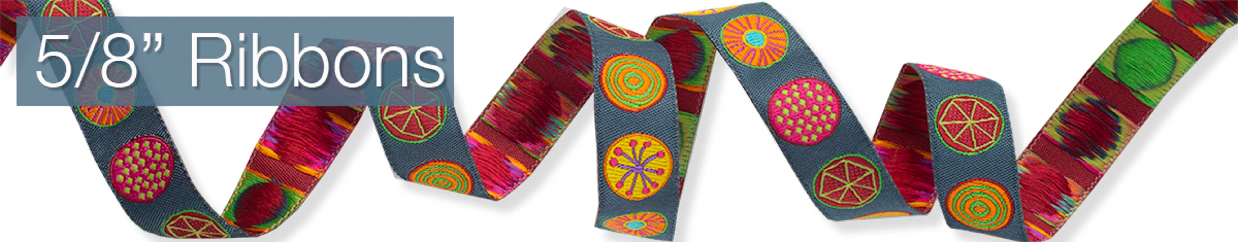 Wholesale Renaissance Ribbon 5/8" Widths - Renaissance Ribbons ...