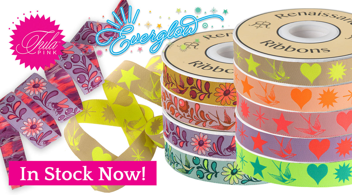 Designer embroidered and jacquard ribbons - Renaissance Ribbons ...