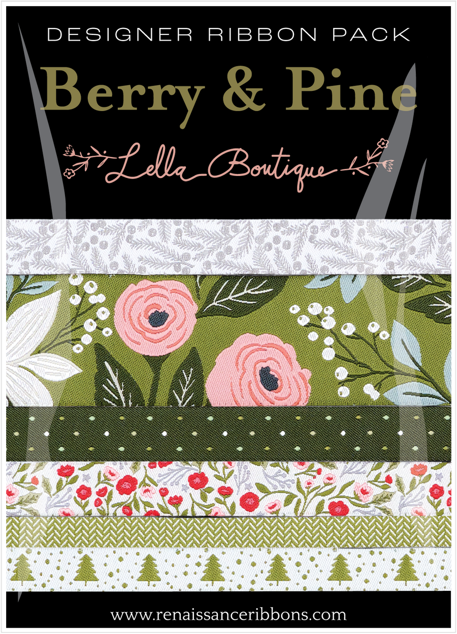 Berry and Pine Designer Pack Winter – Renaissance Ribbons