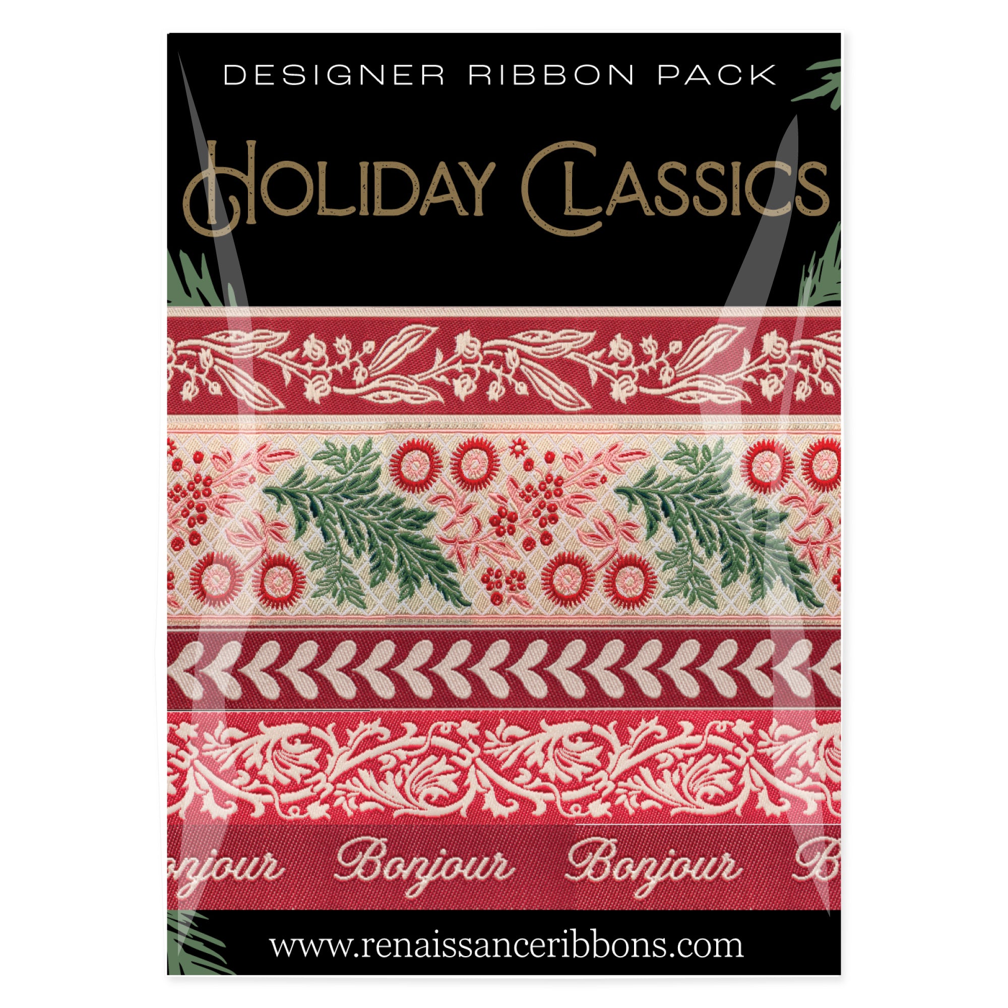LIMITED EDITION: Holiday Classics Designer Pack – Renaissance Ribbons