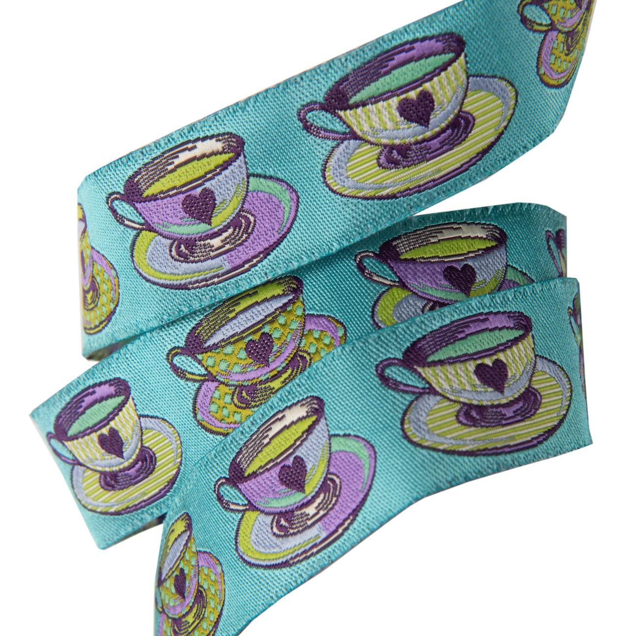 Tea Time Blue - Renaissance Ribbons – Renaissance Ribbons